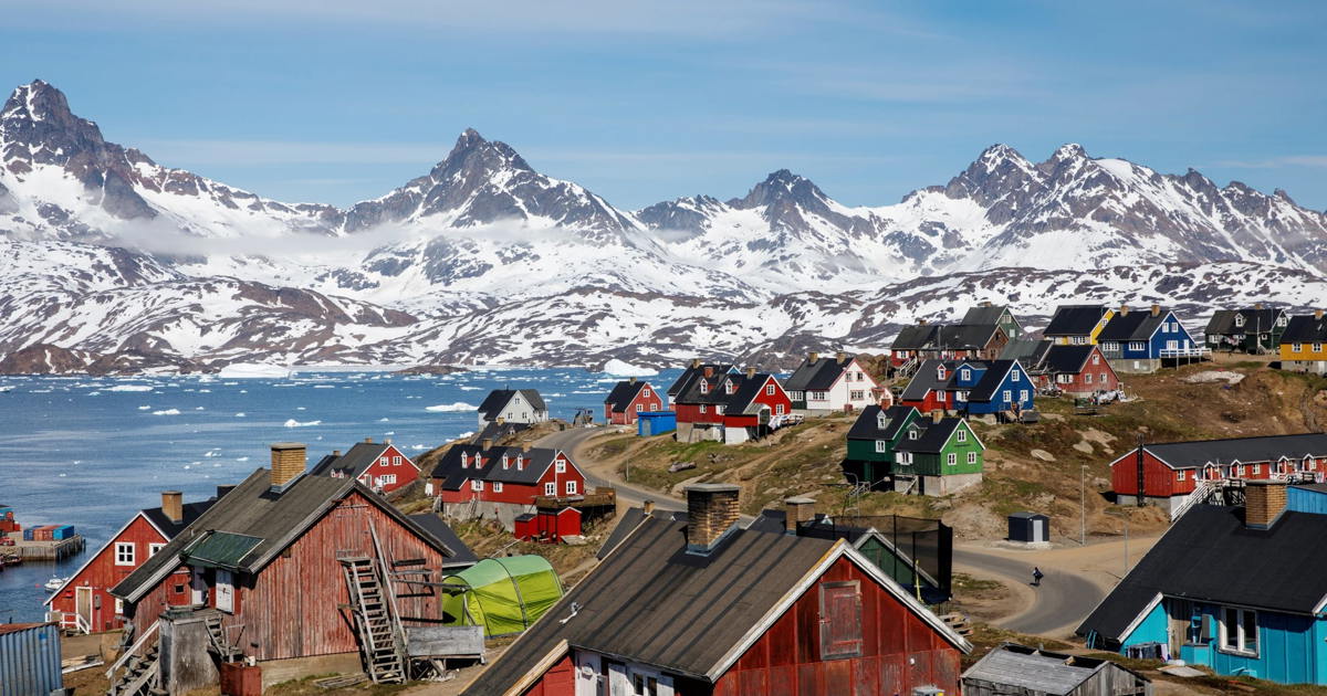 Akční letenky do Grónska.