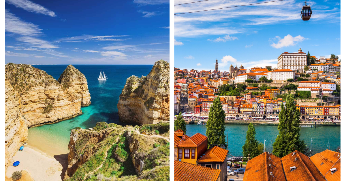 Prázdninový portugalský trip 2v1: Faro + Porto