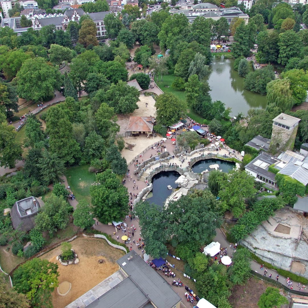 Frankfurter Zoo Parken