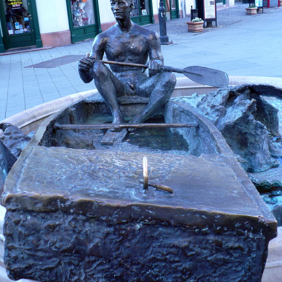 The Boatman Sculpture